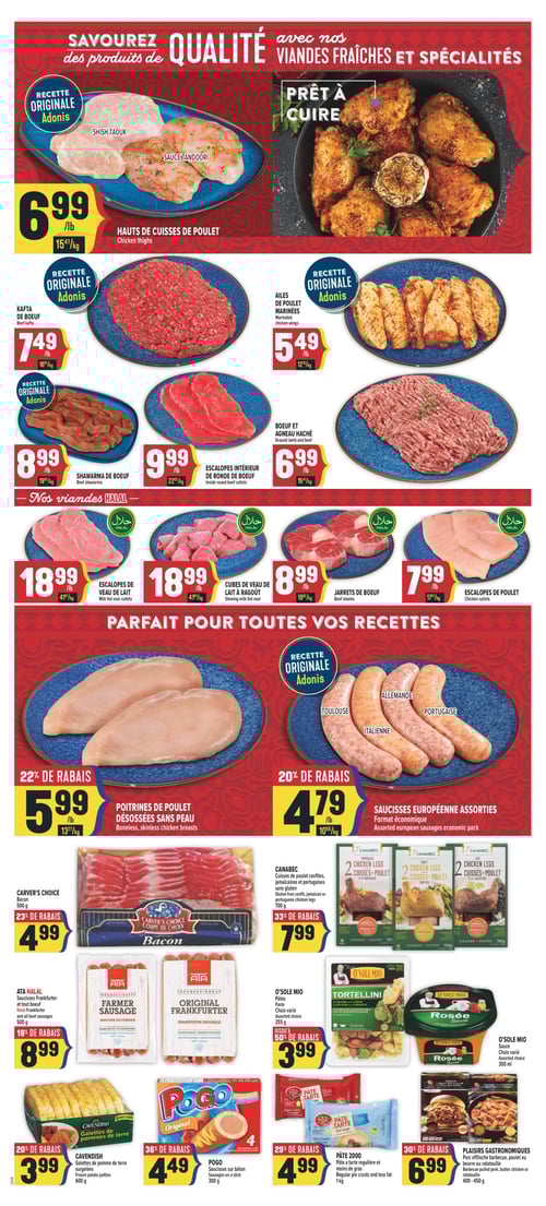 Circulaire de la Semaine Marché Adonis