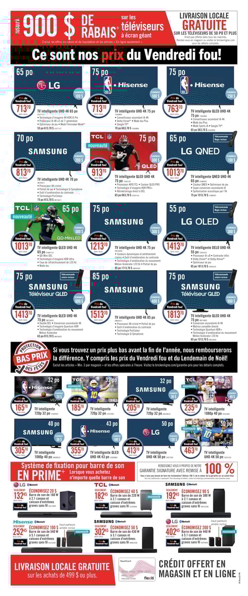 Circulaire Brick Spéciaux, Promotions et Rabais de cette Semaine
