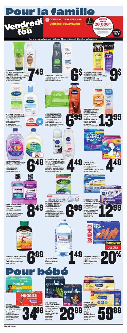 Circulaire Provigo Spéciaux Promotions Rabais Semaine