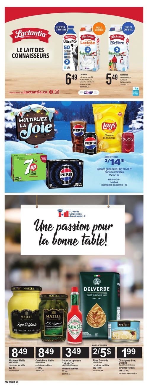 Circulaire Provigo Spéciaux Promotions Rabais Semaine
