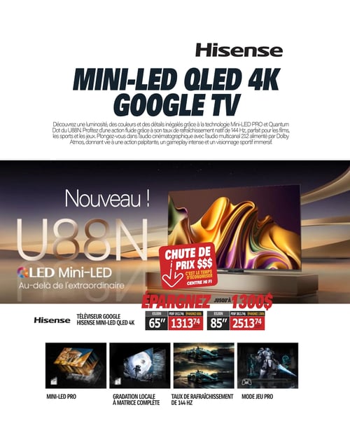 Circulaire Centre HI-FI Spéciaux Promotions Rabais Semaine