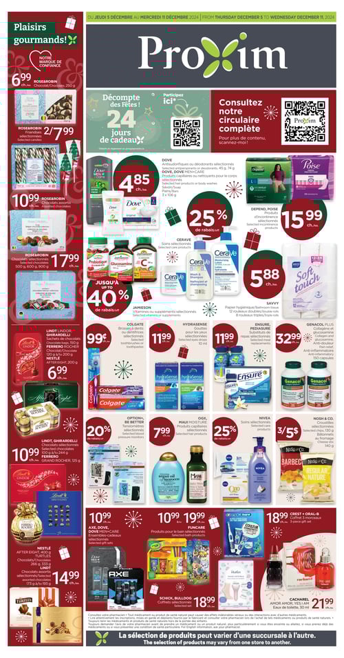 Circulaire Proxim Semaine Prochaine