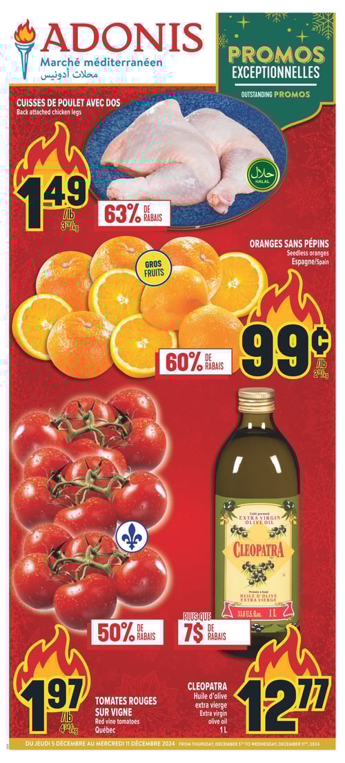 Circulaire Adonis à Venir