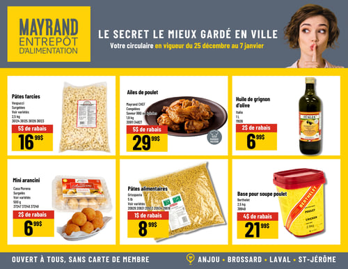 Circulaire de la Semaine Mayrand