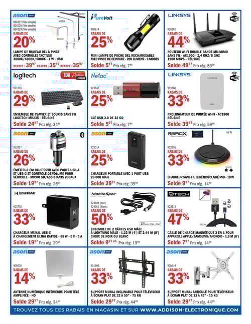 Circulaire Addison Électronique