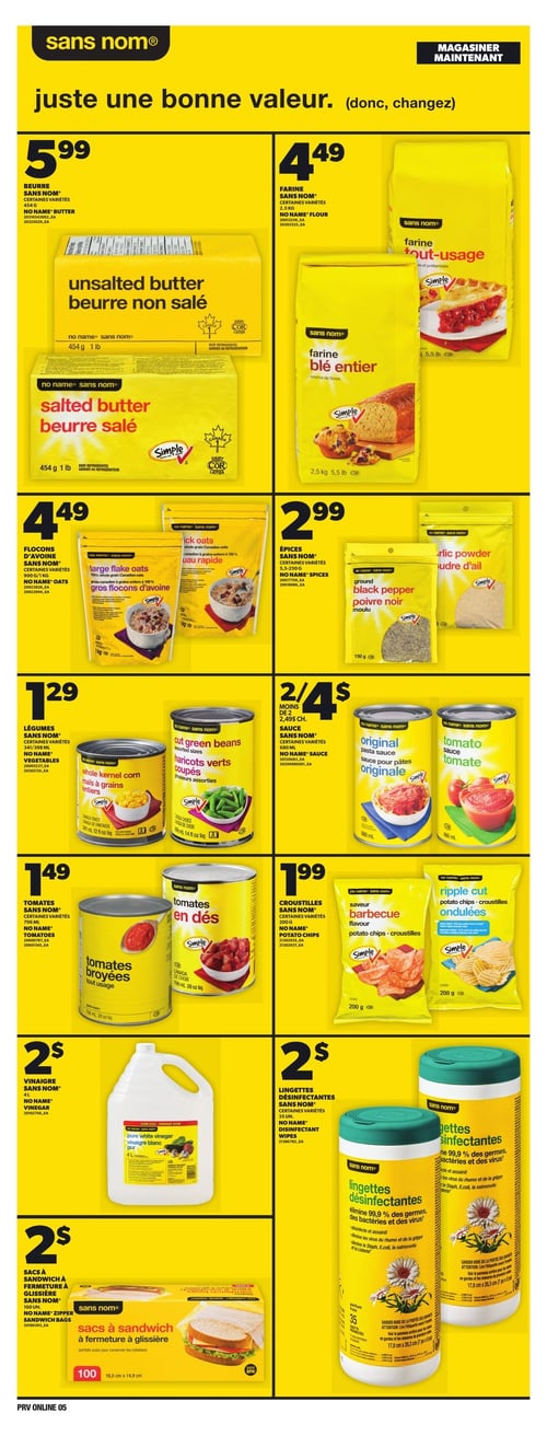 Circulaire Provigo Spéciaux Promotions Rabais Semaine