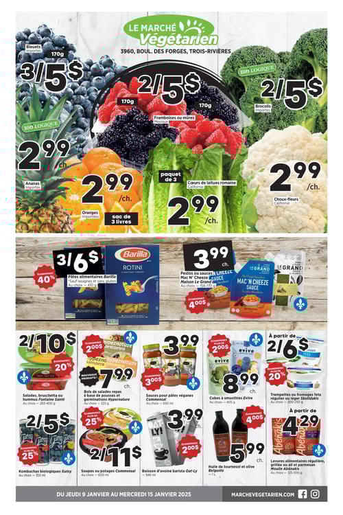 Circulaire Marché Végétarien à Venir