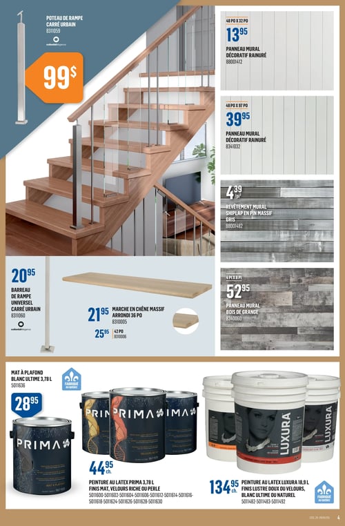 Circulaire CANAC Spéciaux Promotions Rabais Semaine