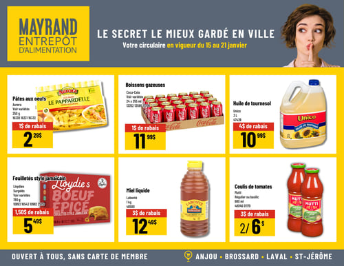Circulaire de la Semaine Mayrand