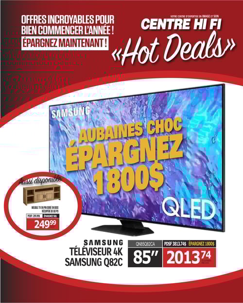 Circulaire Centre HI-FI Spéciaux Promotions Rabais Semaine