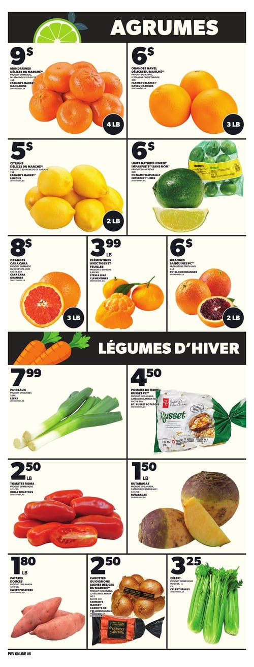 Circulaire Provigo Spéciaux, Promotions et Rabais à venir