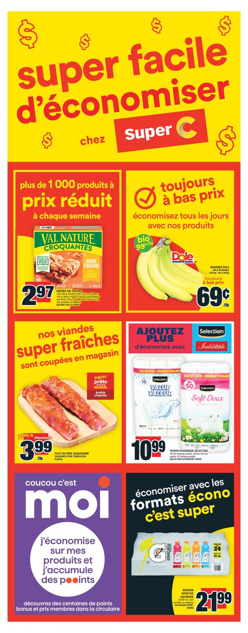 Circulaire Super C du 23 au 29 janvier 2025