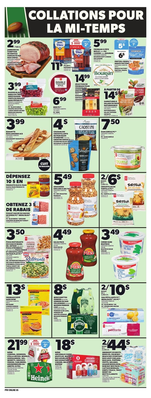 Circulaire Provigo Spéciaux Promotions Rabais Semaine