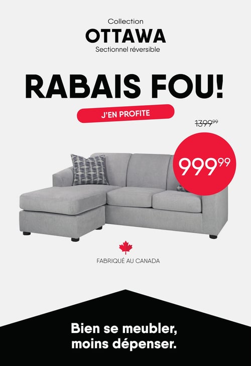 Circulaire Meubles RD Spéciaux, Promotions et Rabais