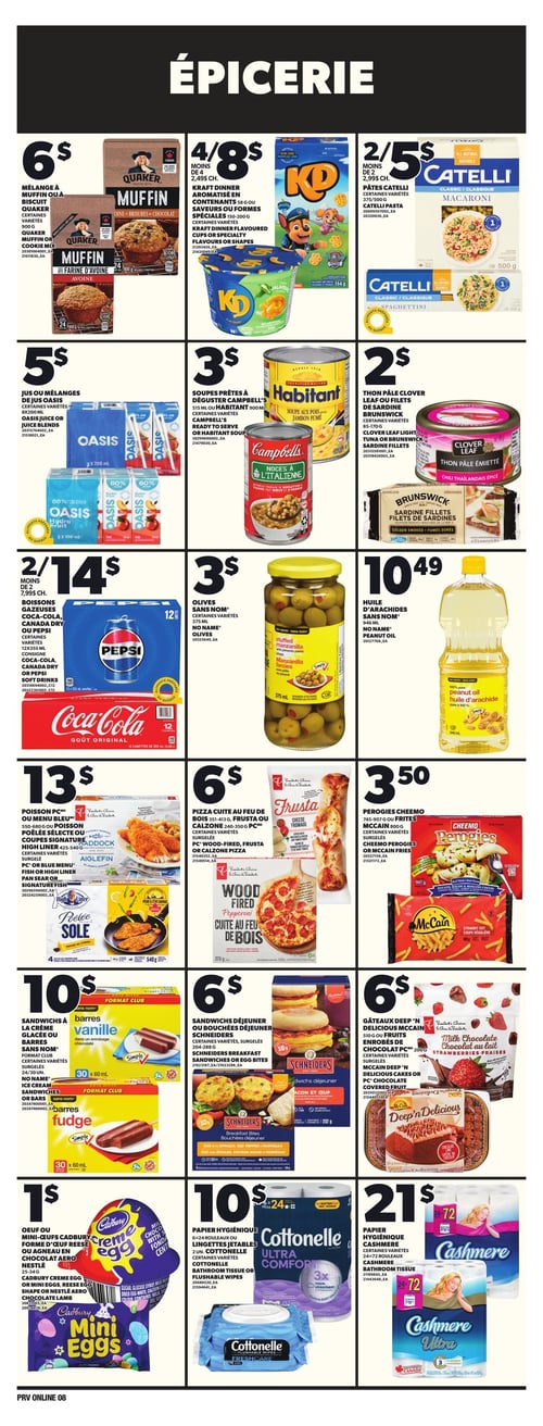 Circulaire Provigo Spéciaux Promotions Rabais Semaine