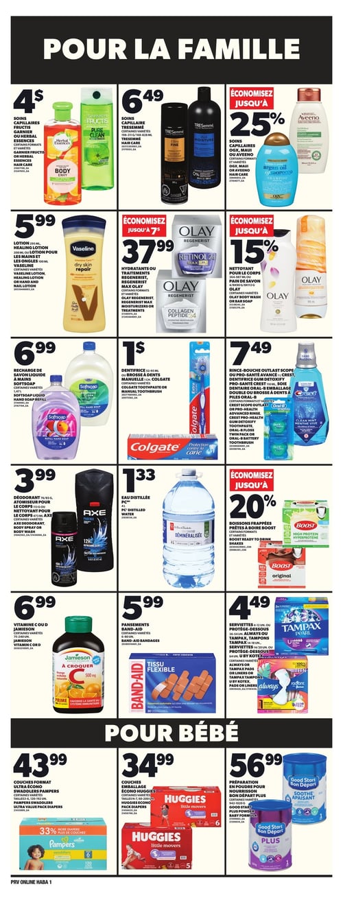 Circulaire Provigo Spéciaux Promotions Rabais Semaine