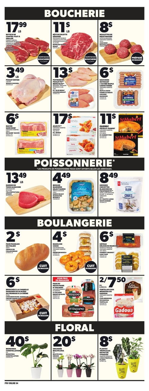 Circulaire Provigo Spéciaux Promotions Rabais Semaine