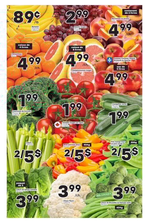 Circulaire Le Marché Végétarien Spéciaux, Promotions et Rabais de cette ...