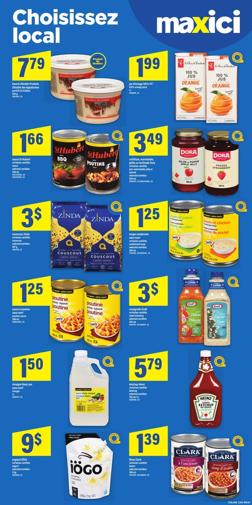 Circulaire Maxi de Cette Semaine