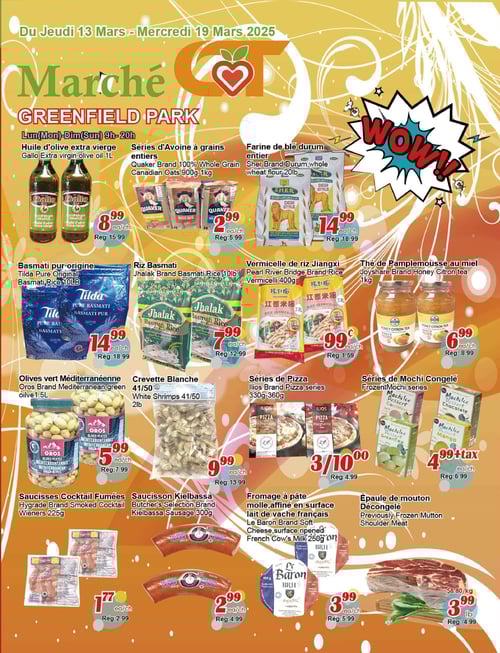 Circulaire Marché C & T Greenfield Park