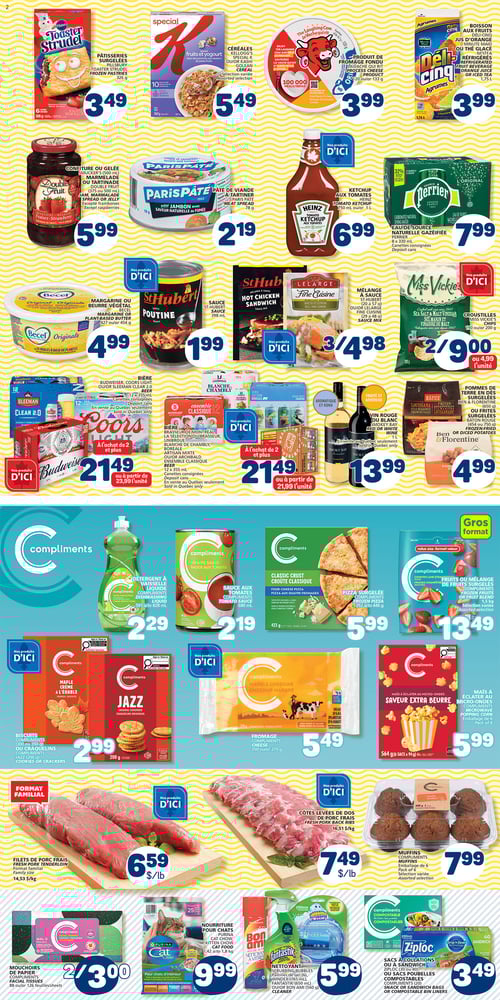 Circulaire Bonichoix Spéciaux Promotions Rabais Semaine