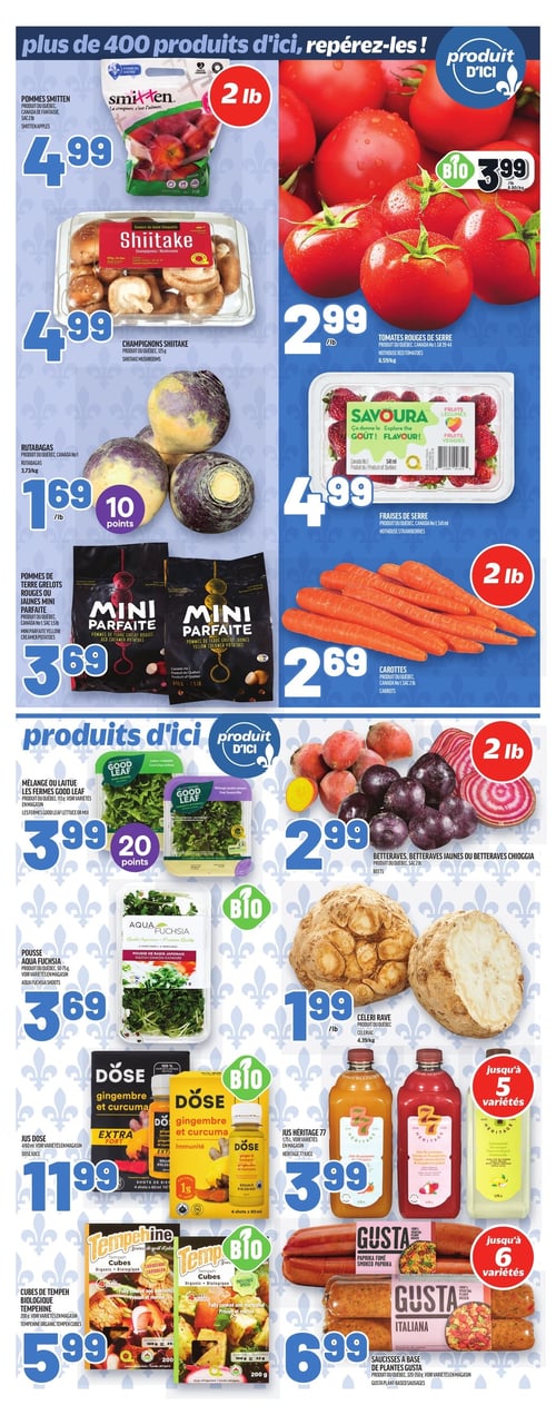 Circulaire METRO Spéciaux, Promotions et Rabais de cette Semaine