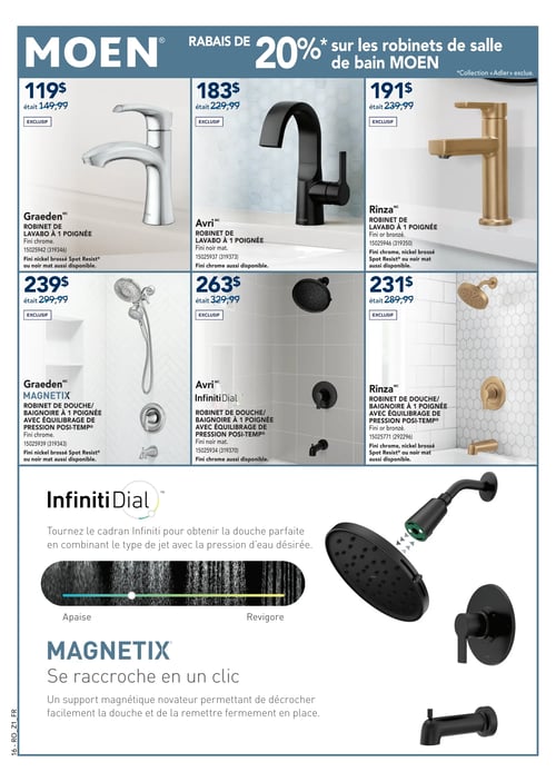 Circulaire RONA Spéciaux, Promotions et Rabais de cette Semaine