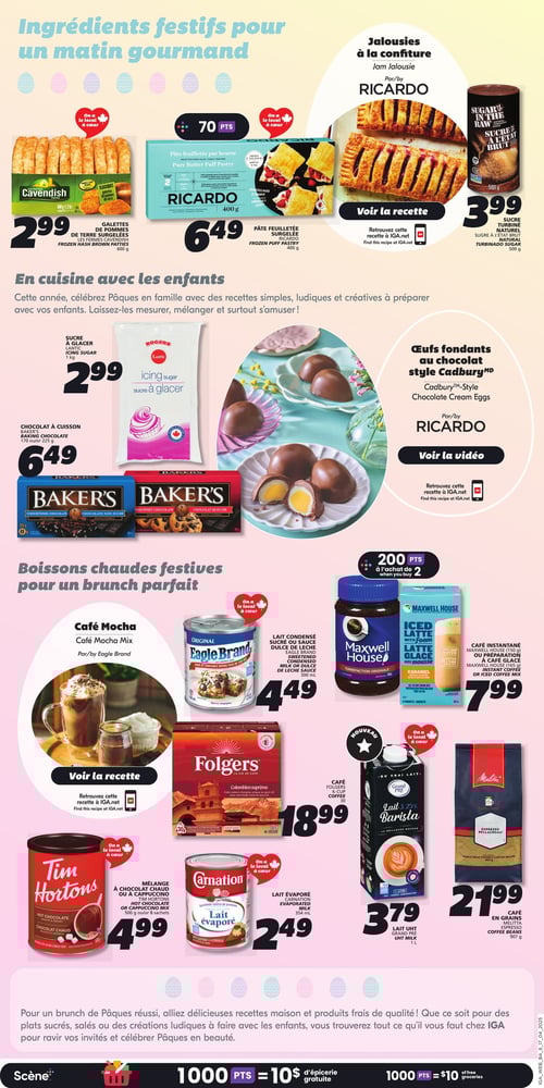 Circulaire IGA Coop Nouveau Brunswick