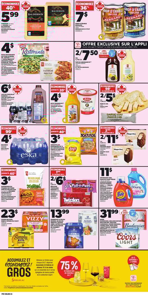 Circulaire Provigo Spéciaux, Promotions et Rabais à venir