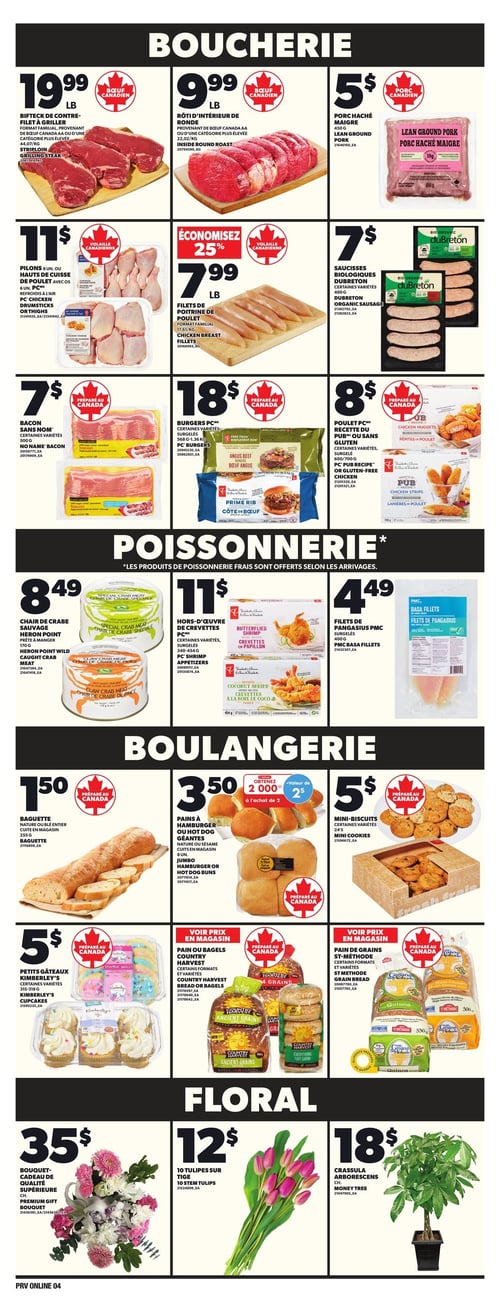 Circulaire Provigo Spéciaux Promotions Rabais Semaine