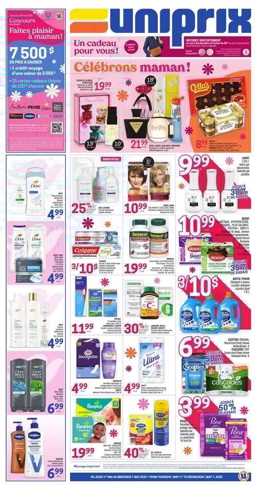 Circulaire Uniprix Spéciaux Promotions Rabais Semaine