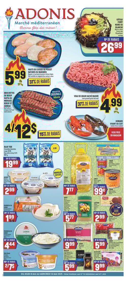 Circulaire de la Semaine Marché Adonis