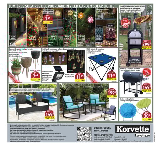 Circulaire des Magasins Korvette