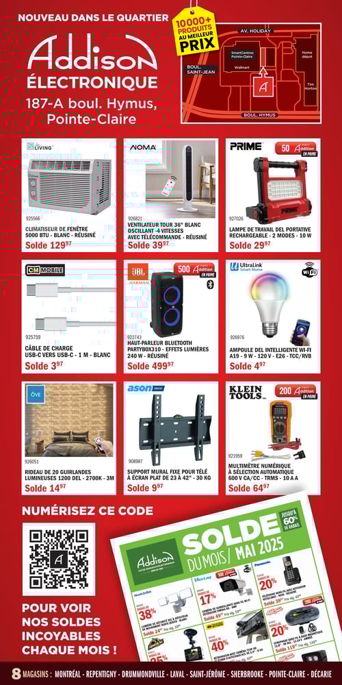 Circulaire Addison Électronique