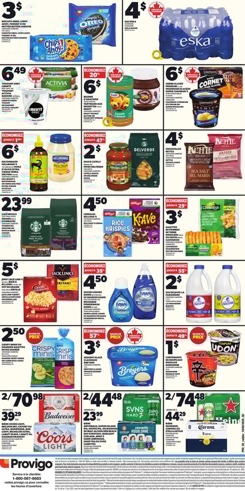 Circulaire Provigo Spéciaux, Promotions et Rabais à venir