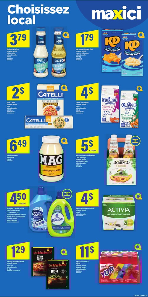 Circulaire Maxi de Cette Semaine