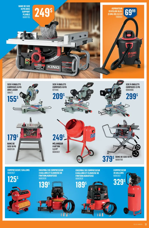 Circulaire CANAC Spéciaux Promotions Rabais Semaine