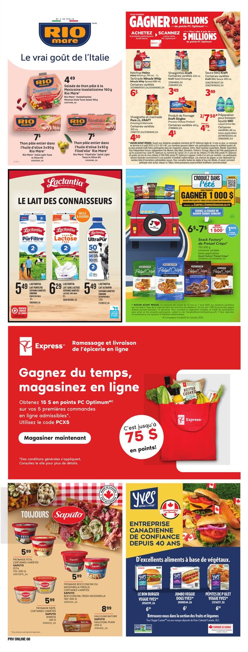 Circulaire Provigo de cette Semaine