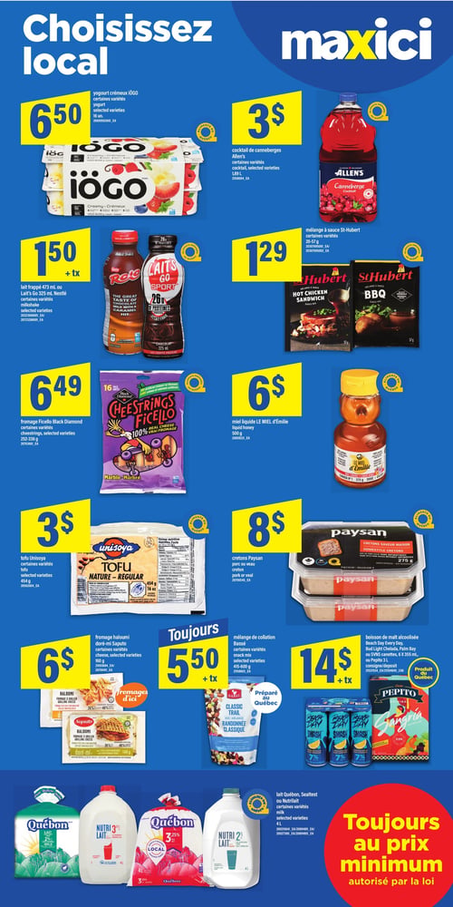 Circulaire Maxi de Cette Semaine