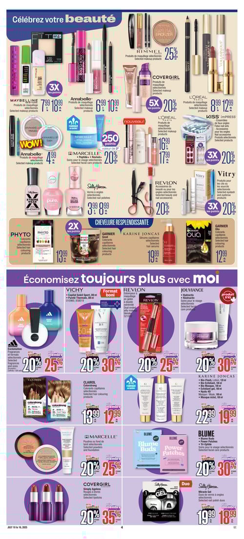 Circulaire Jean Coutu - Plus d'Économies cette Semaine