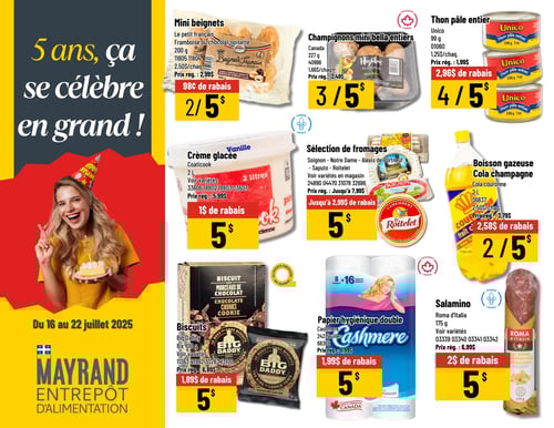 Circulaire Mayrand Entrepôt D'alimentation