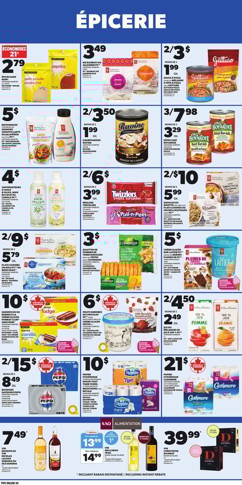 Circulaire Provigo Spéciaux, Promotions et Rabais à venir