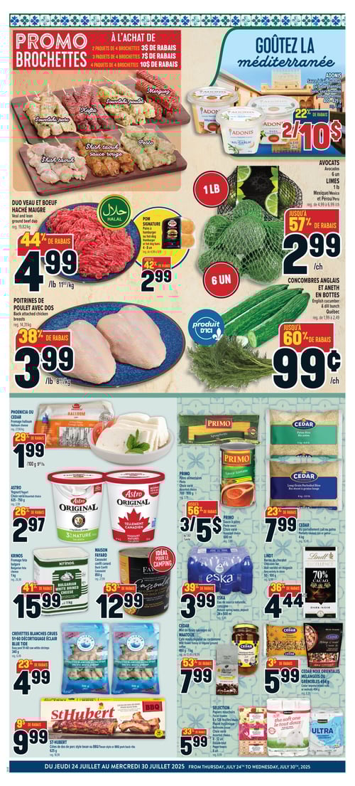 Circulaire de la Semaine Marché Adonis