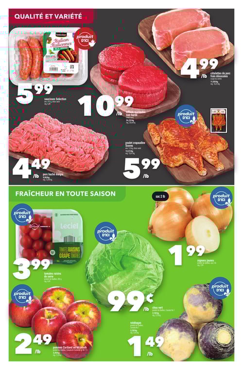 Circulaire Marché AMI Spéciaux, Promotions et Rabais de cette Semaine