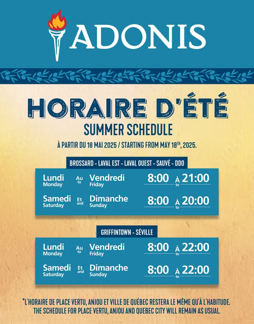 Circulaire Adonis à Venir