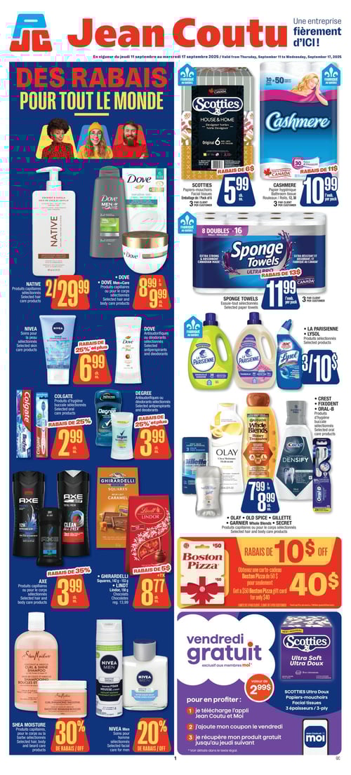 Circulaire Jean Coutu - Plus d'Économies cette Semaine