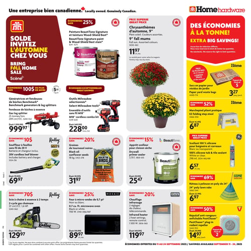 Circulaire Home Hardware à Venir