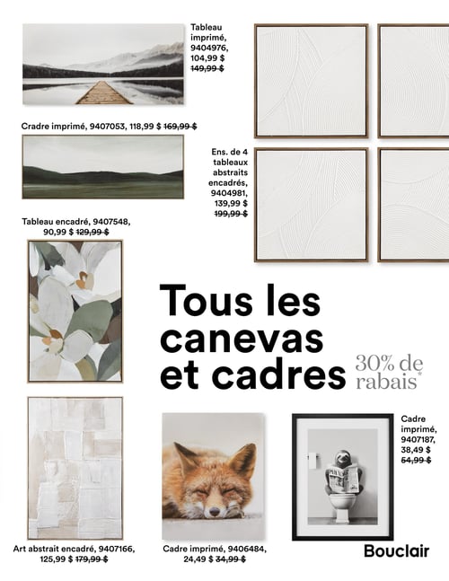 Circulaire BOUCLAIR Spéciaux, Promotions et Rabais de cette Semaine