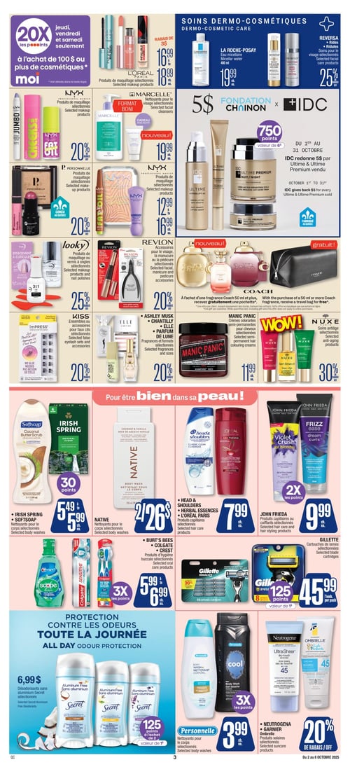 Circulaire Jean Coutu - Plus d'Économies cette Semaine
