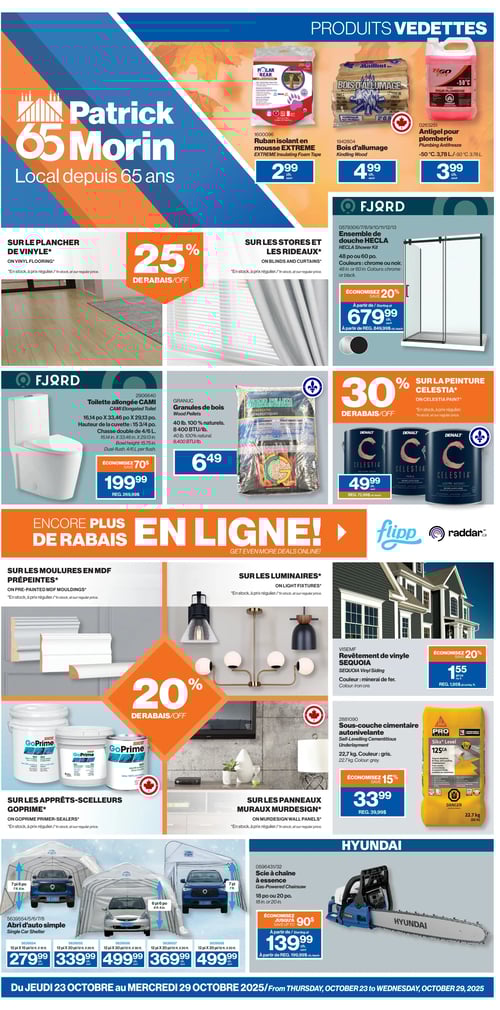 Circulaire et Promotions Patrick Morin